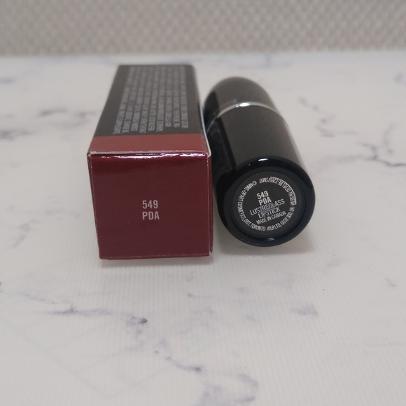 MAC Cosmetics | Makeup | Mac Lustreglass Lipstick In Pda | Poshmark